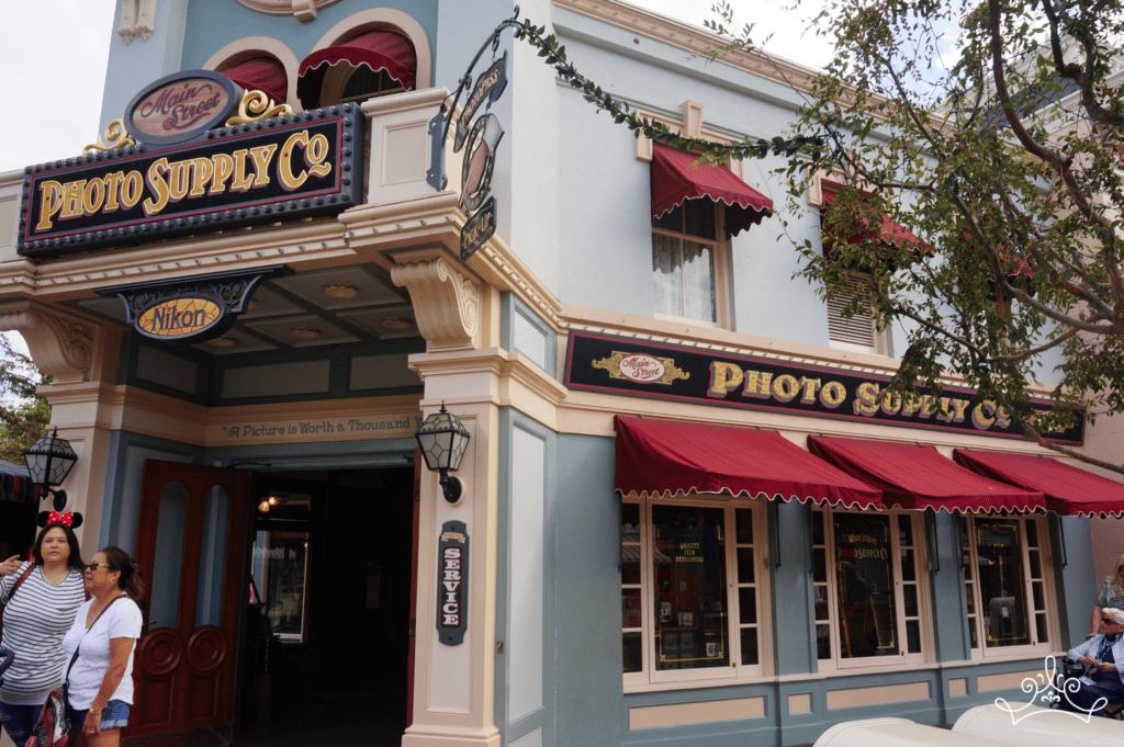 Main Street Photo Supply Co. on Disneyland's Main Street USA