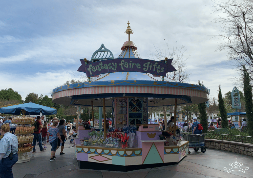 Fantasy Faire Gifts in Disneyland's Fantasyland - Duchess of Disneyland