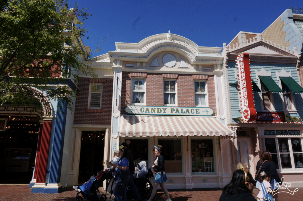 Candy Palace on Disneyland's Main Street USA
